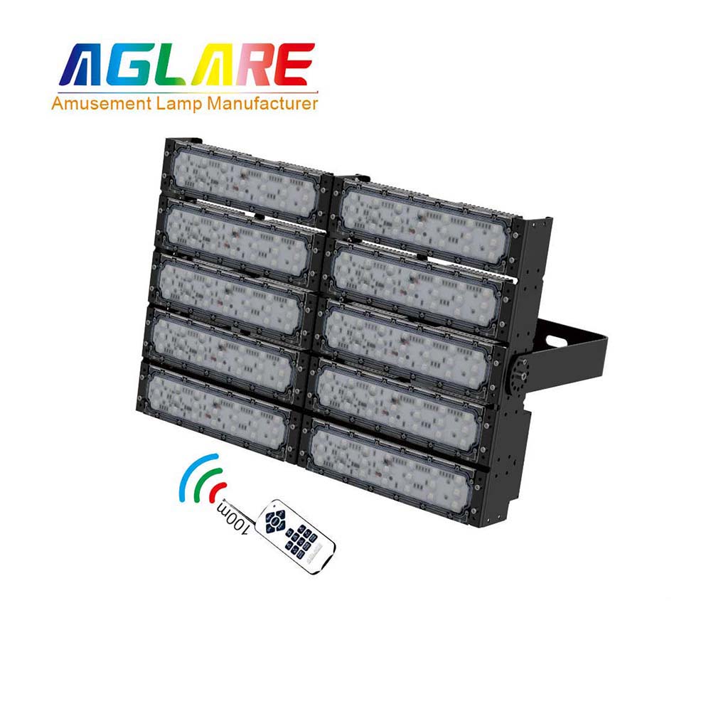 500W Outdoor Color Changing LED Flood Light with Remote Controller ...
