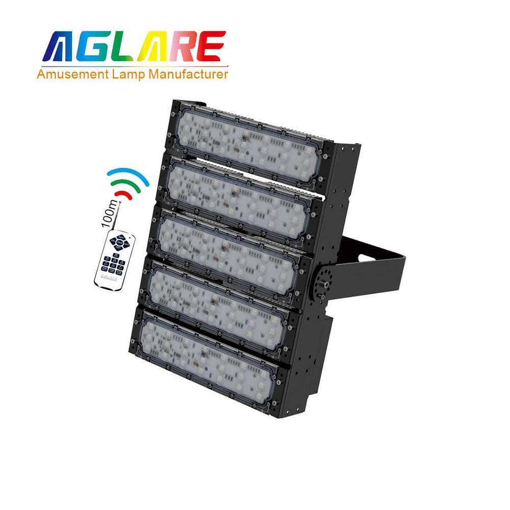 250W RGB Color Changing LED Flood Light with Remote Control | RGB Color ...