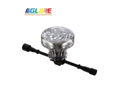 DC24V 60mm DMX RGB Cabochon Led Pixel Light for amusement fairground ...