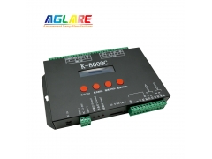 K-8000C Programmable DMX/SPI SD Card LED Pixel Controller | LED ...